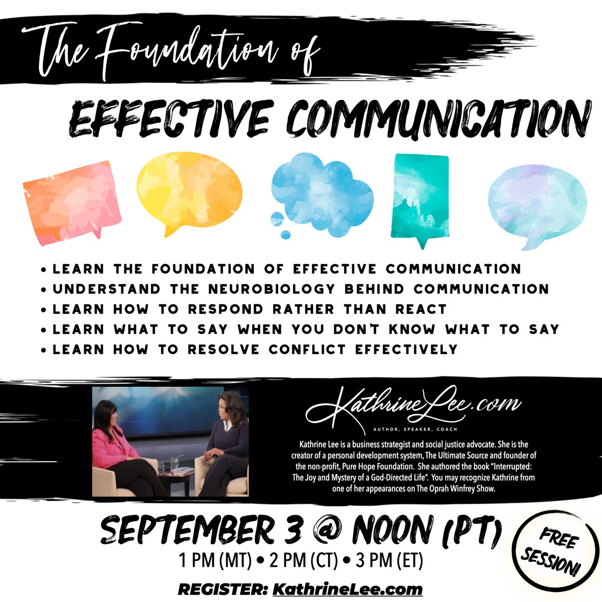 Foundations Of Effective Communication A Course By Kathrine Lee Foundations Of Effective Communication A Course By Kathrine Lee